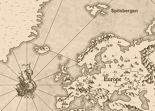Edgar Cayce Map Of Atlantis Atlántida Andalusia In The World
